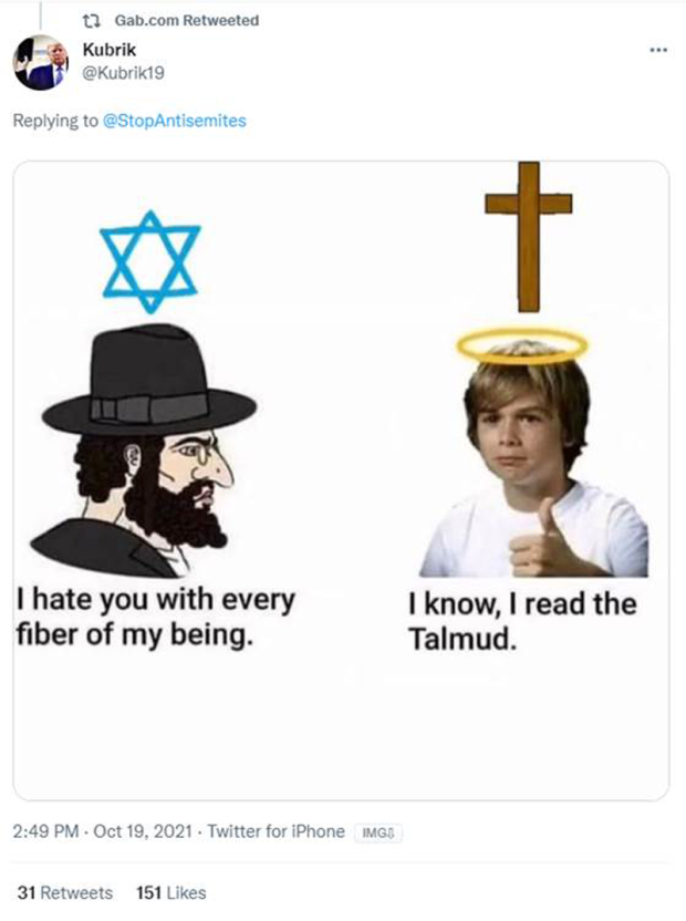 Gab CEO Andrew Torba Broadcasts His Antisemitism Across Social Media ...